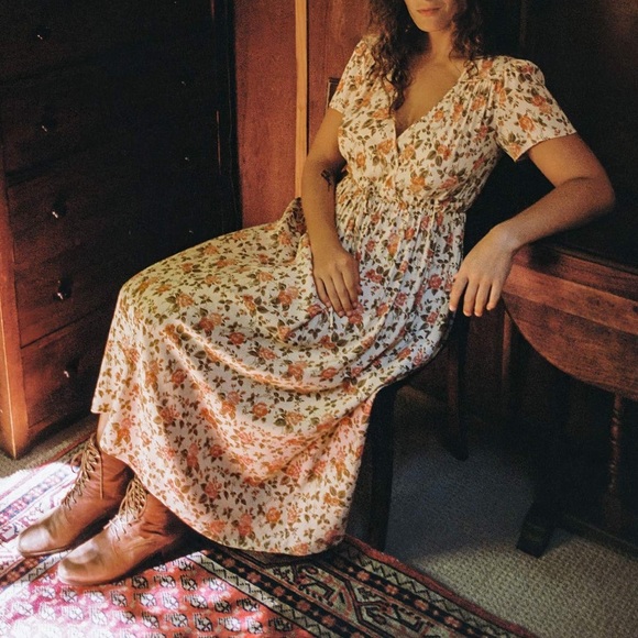 Christy Dawn | Dresses | Christy Dawn Simple Dawn Long Midi Dress In ...